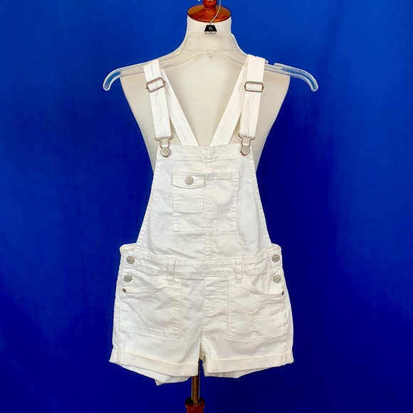 Justice | One Pieces | Justice Nwt White Shortalls | Poshmark
